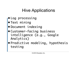 Hive Quick Start Tutorial | PDF | Databases | Computer Software and Applications