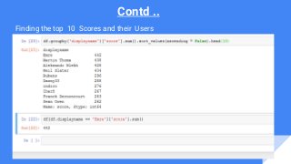 Hive and data analysis using pandas | PPT