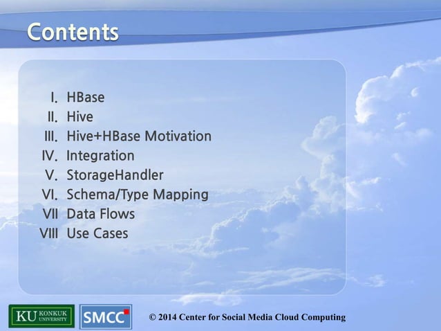 Hive and Hbase inegration | PPT