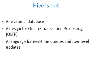 Hive architecture | PPTX