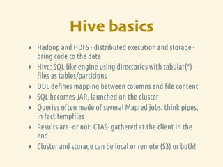 Hive at booking | PDF