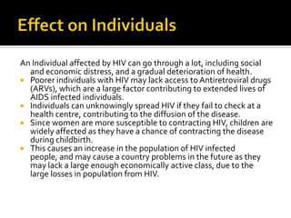 Hiv effects | PPT