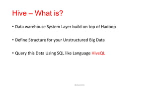 Hive hcatalog | PPT