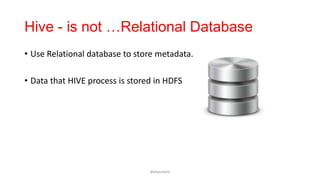 Hive hcatalog | PPT