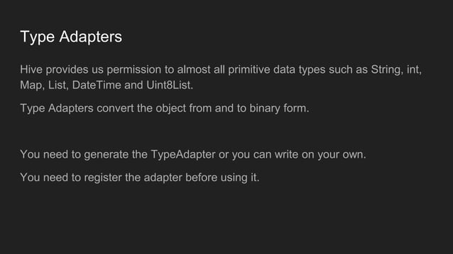 Hive in Flutter.pptx Hive in Flutter.pptx