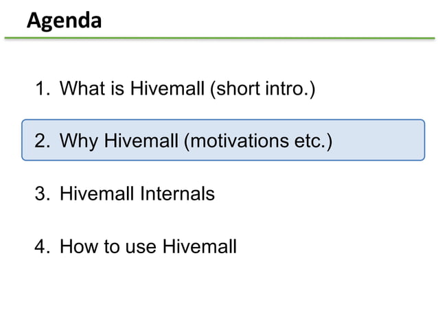 Introduction to Hivemall | PDF