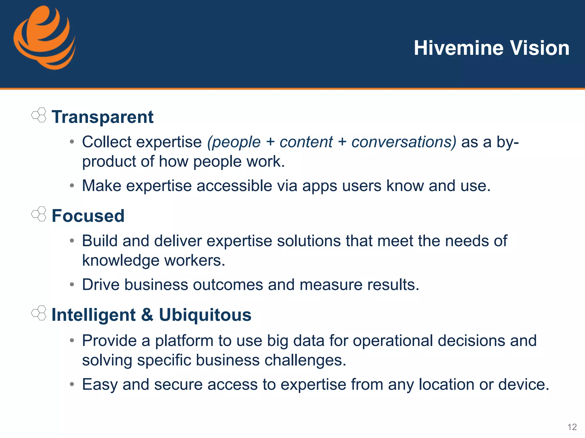 Hivemine Company & AskMe Product Overview | PDF