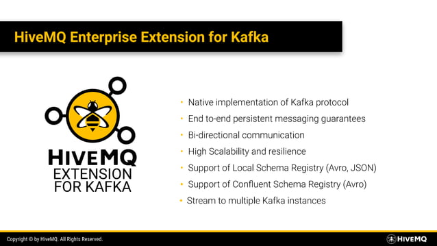 HiveMQ + Kafka: The ideal solution for IoT MQTT data integration | PPT