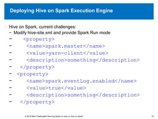 Query Engines for Hive: MR, Spark, Tez with LLAP – Considerations! | PDF | Cloud Computing ...
