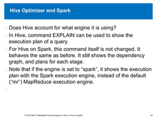 Query Engines for Hive: MR, Spark, Tez with LLAP – Considerations! | PDF | Cloud Computing ...