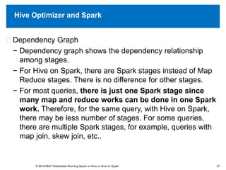 Query Engines for Hive: MR, Spark, Tez with LLAP – Considerations! | PDF | Cloud Computing ...