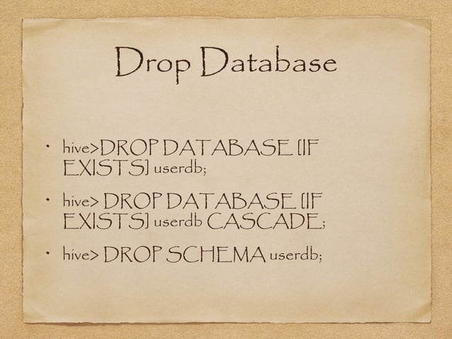 Hive(ppt) | PPT | Databases | Computer Software and Applications