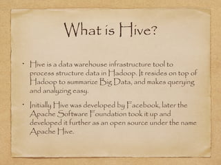 Hive(ppt) | PPT