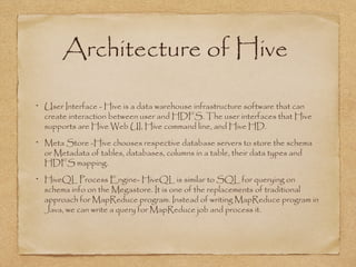 Hive(ppt) | PPT