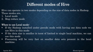 Hive presentation | PPTX