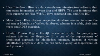 Hive presentation | PPTX