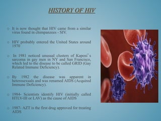 Hiv | PPTX | Infectious Diseases | Diseases and Conditions