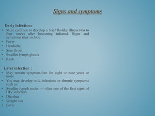 Hiv | PPTX | Infectious Diseases | Diseases and Conditions
