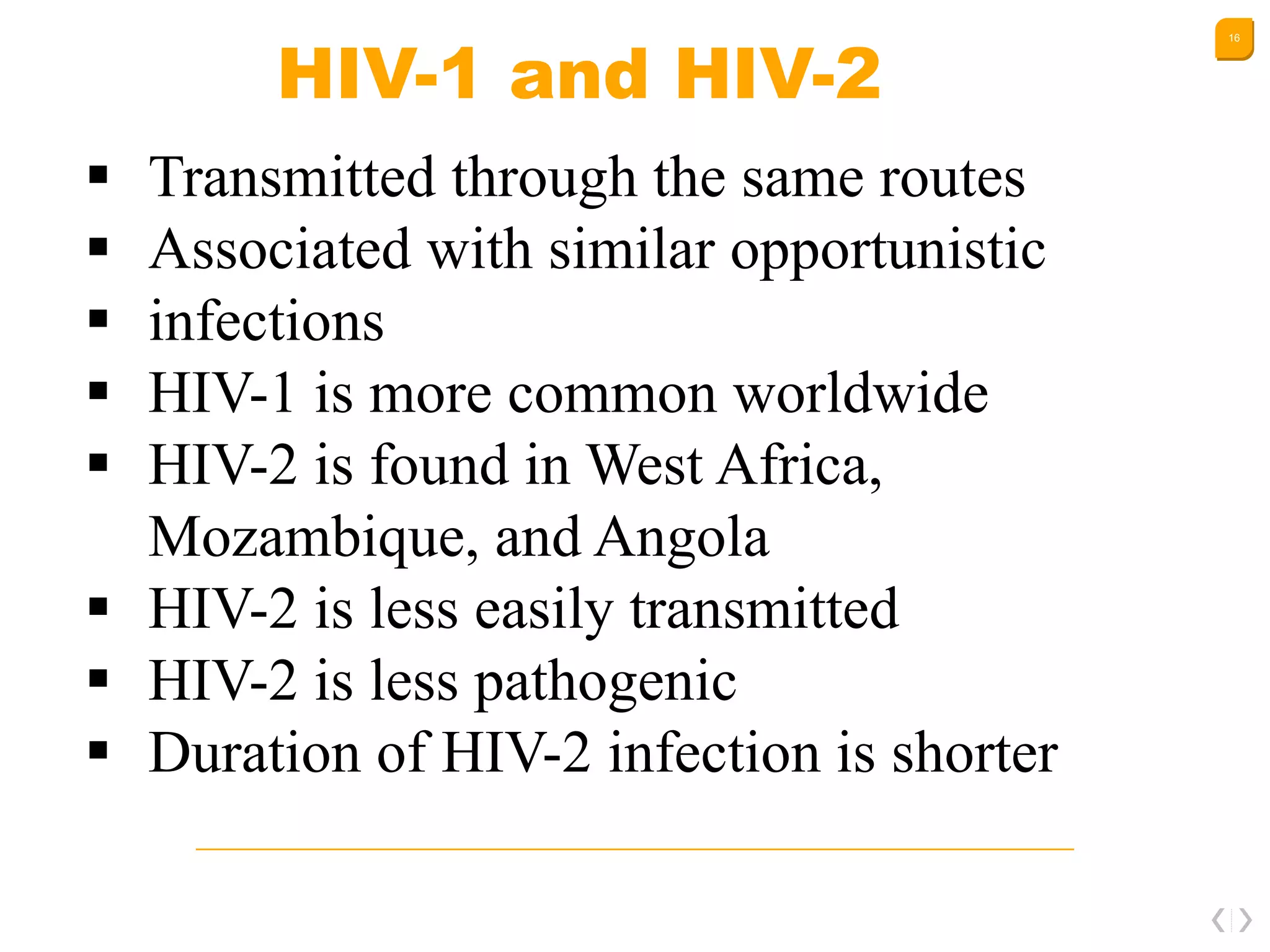HIV/AIDS Management | PPTX