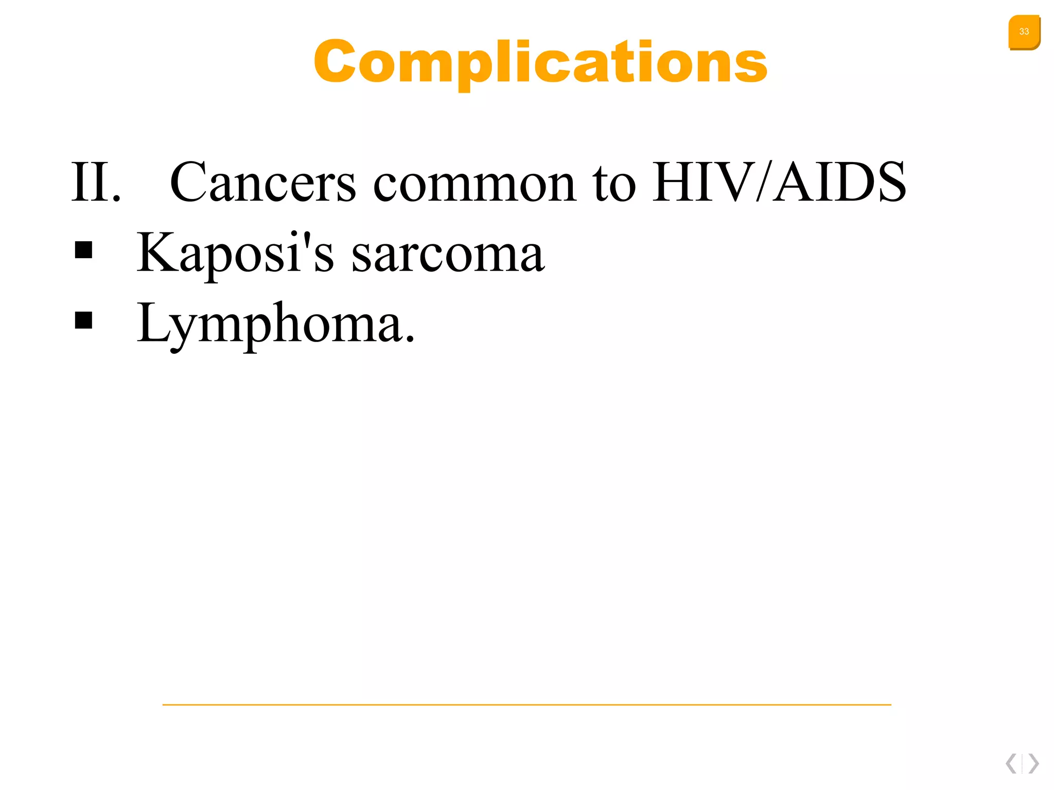 HIV/AIDS Management | PPTX