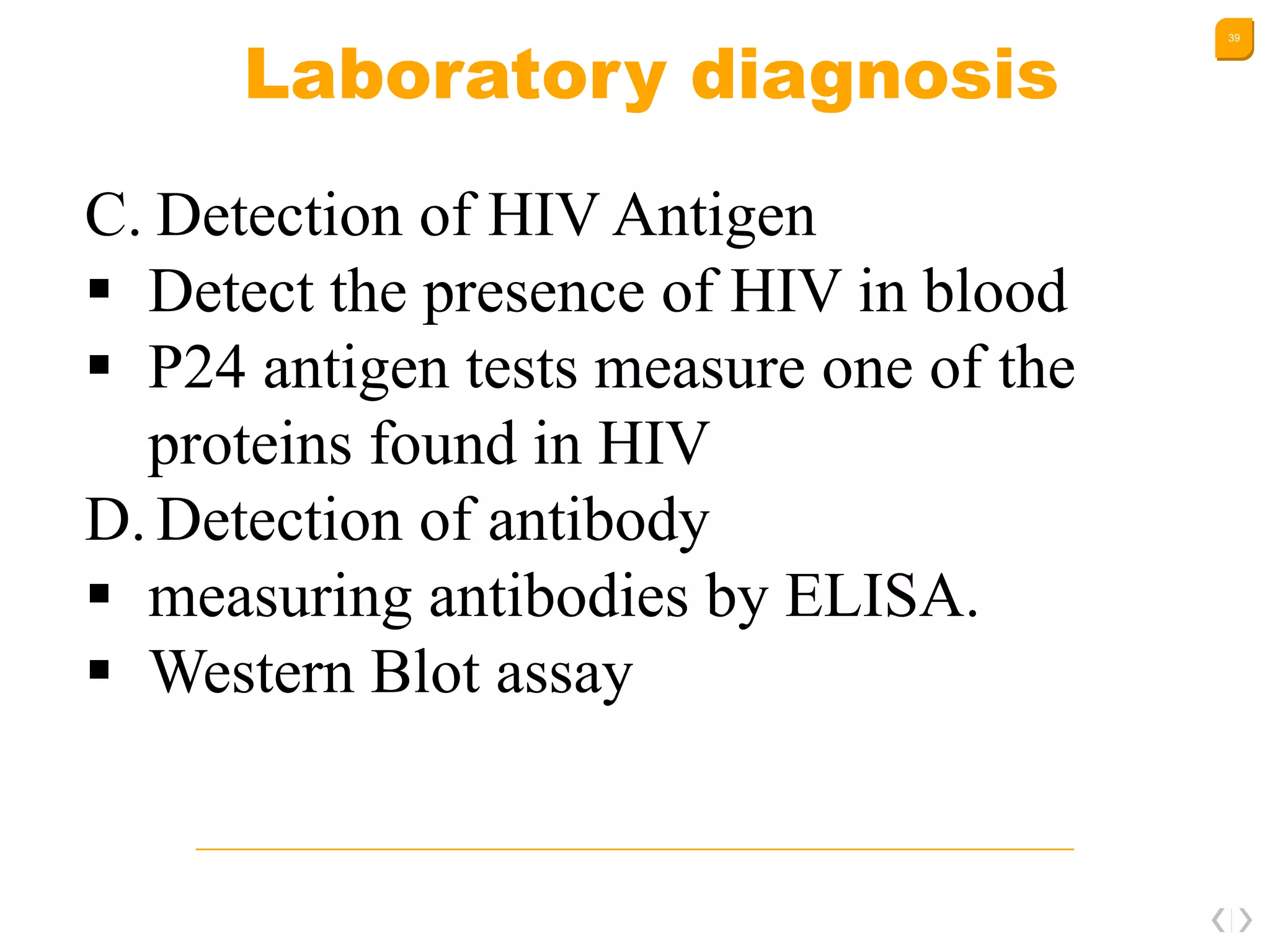 HIV/AIDS Management | PPTX
