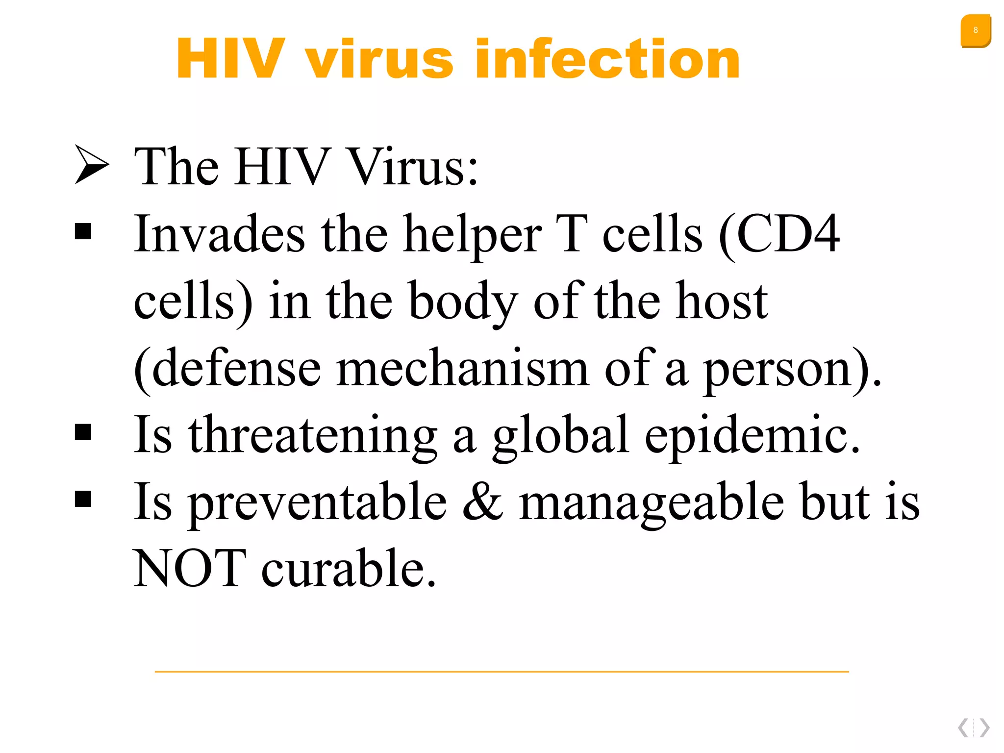 HIV/AIDS Management | PPTX