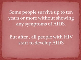HIV-AIDS. Facts | PPT