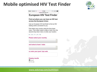 New approaches and new technologies to improve access to HIV testing | PPT