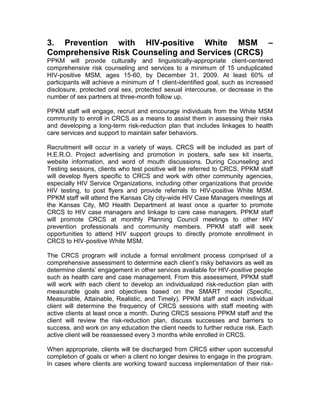 HIV Prevention Grant Proposal 2008 | PDF