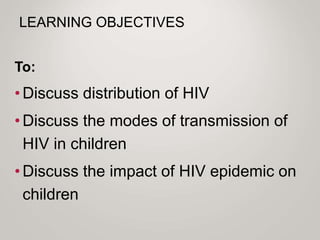 HIV in children-1.ppt