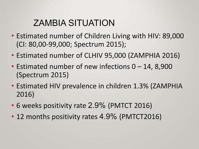 HIV in children-1.ppt | Infectious Diseases | Diseases and Conditions