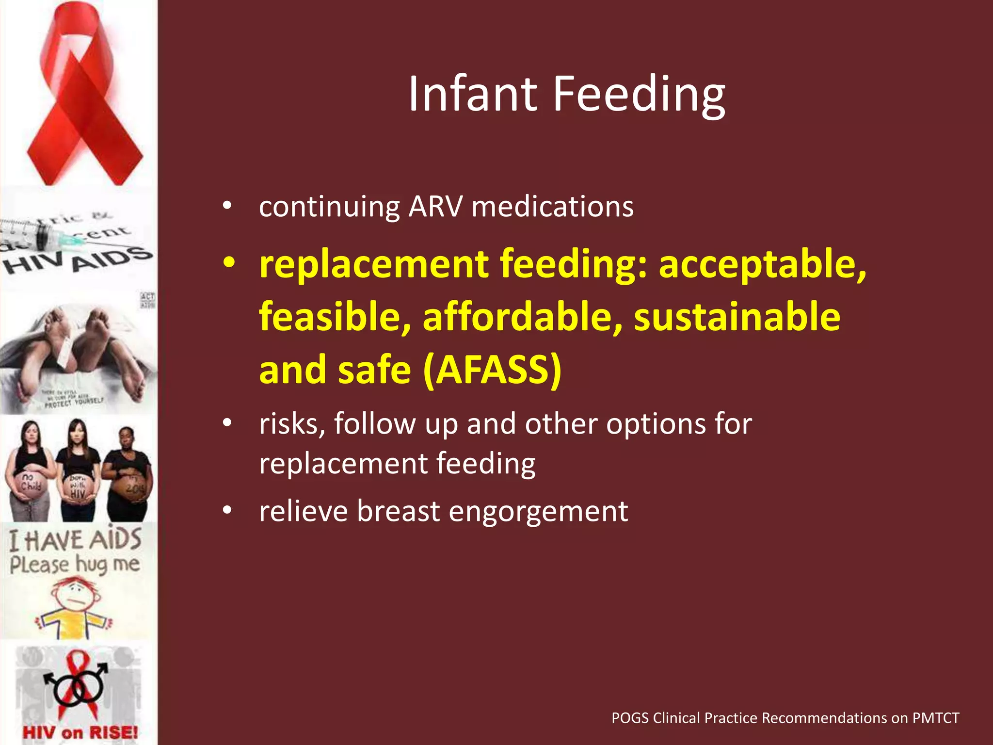 Feeding of HIV-Exposed Infants | PPTX