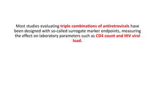 Pharmacotherapy of Hiv infection | PPTX