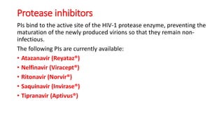 Pharmacotherapy of Hiv infection | PPTX