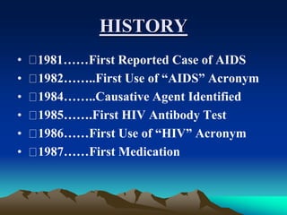 Hiv infection | PPT