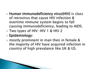 Hiv infection by ved | PPT