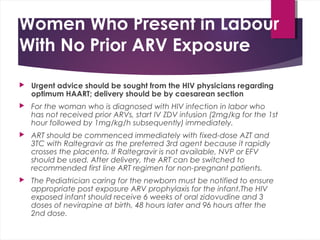 Hiv in pregnancy | PPT