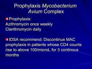 HIV IN THE ICU | PPT