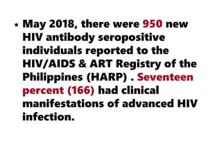 HIV in the Philippines (esp. cebu) | PPT