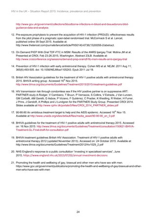 Hiv in the_uk_2015_report | PDF