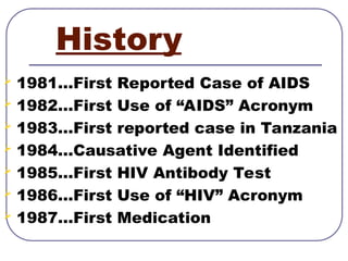 HIV Introduction and Epidemiology.ppt,,, | PPT