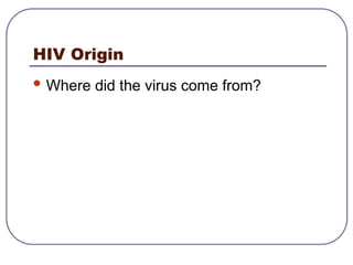 HIV Introduction and Epidemiology.ppt,,, | PPT