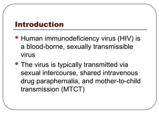 HIV Introduction and Epidemiology.ppt,,, | PPT