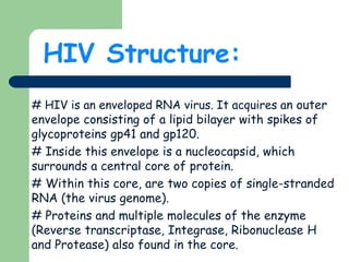 Hiv & its mechanism | PPTX
