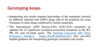 HIV Resistance (Journal Club) | PPT
