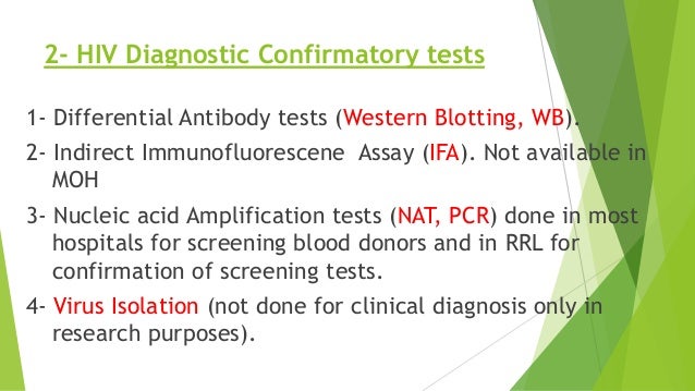 Conditions Of False Positive And False Negative Hiv Test