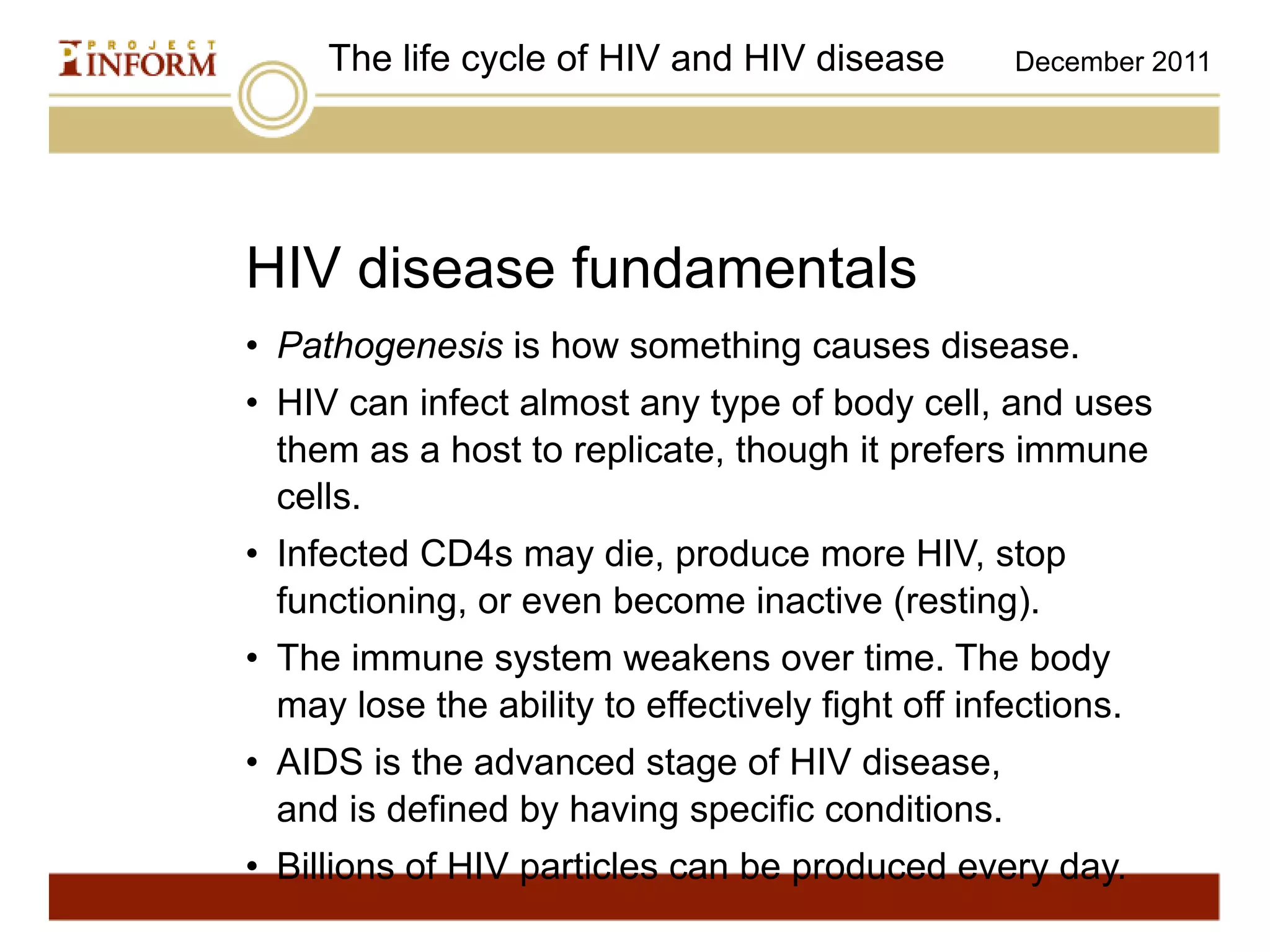 Hiv Lifecycle | PPTX