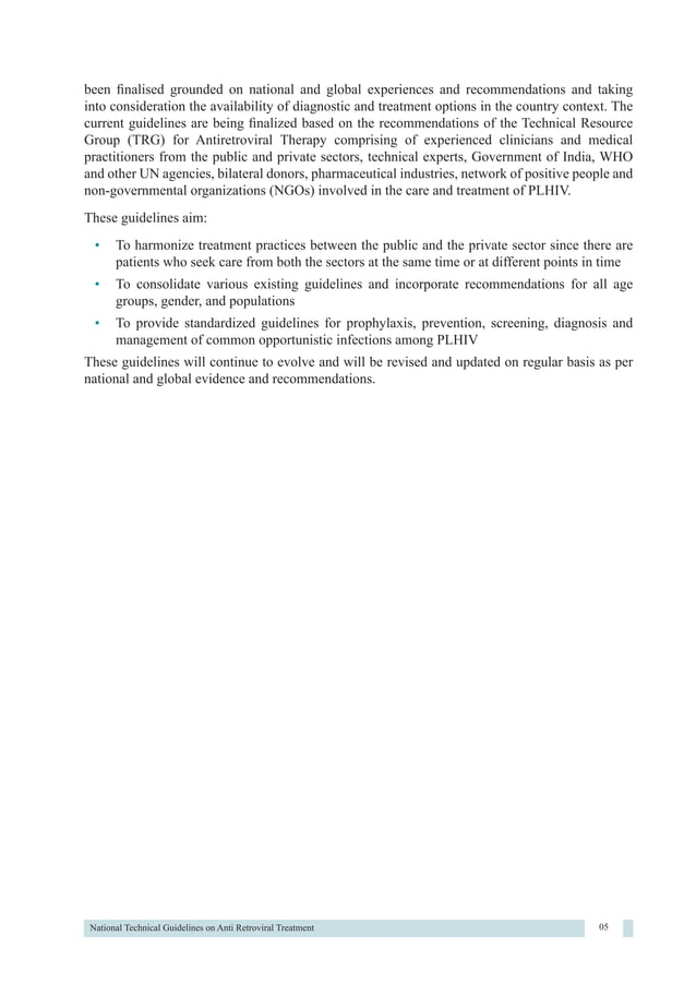 HIV NACO guideline latest 2018 | PDF