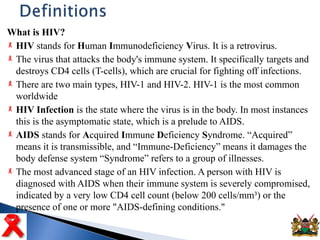 HIV notes for a pharmacy class and quiz | PPT