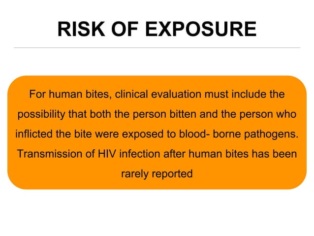 PEP for HIV | PPTX | First Aid | Injuries